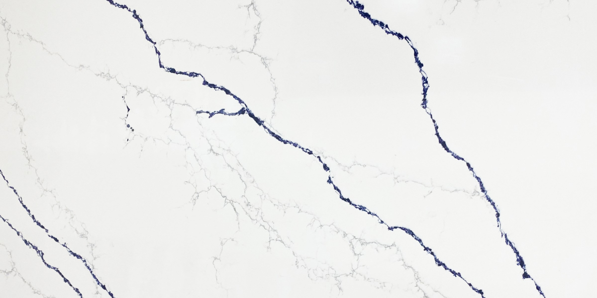 Calacatta Spring Blue Jumbo Quartz - Venezia Surfaces (Venezia Stone)