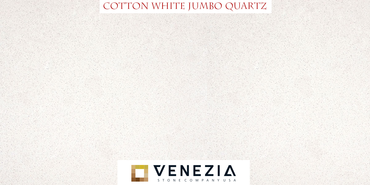 Cotton White Jumbo Quartz - Venezia Surfaces (Venezia Stone)