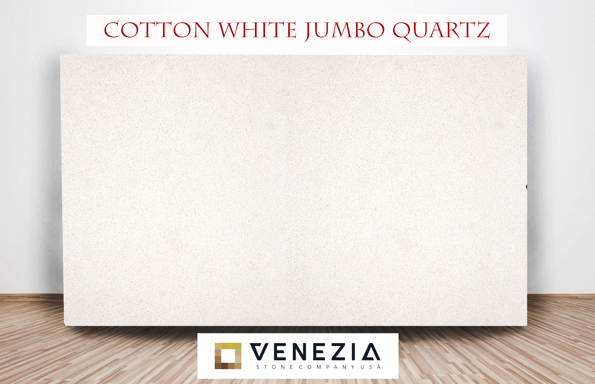 Cotton White Jumbo Quartz - Venezia Surfaces (Venezia Stone)
