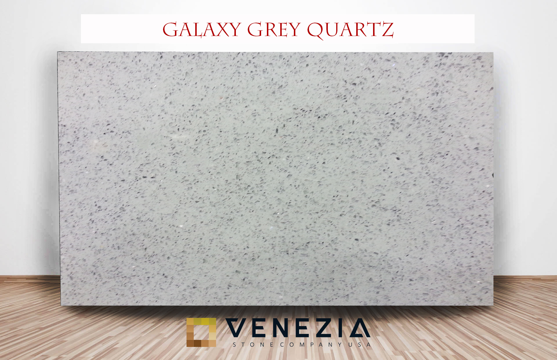 Galaxy Grey Jumbo Quartz - Venezia Surfaces (Venezia Stone)